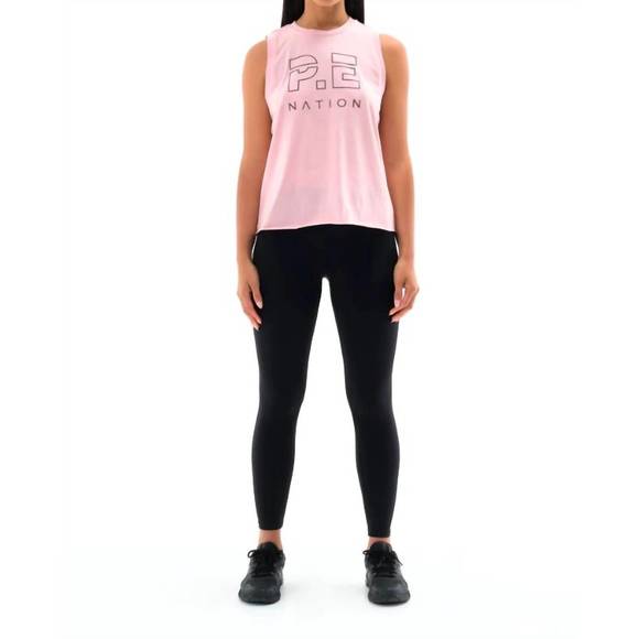 P.E. NATION | Tops | New Pe Nation Shuffle Tank In Lotus | Poshmark